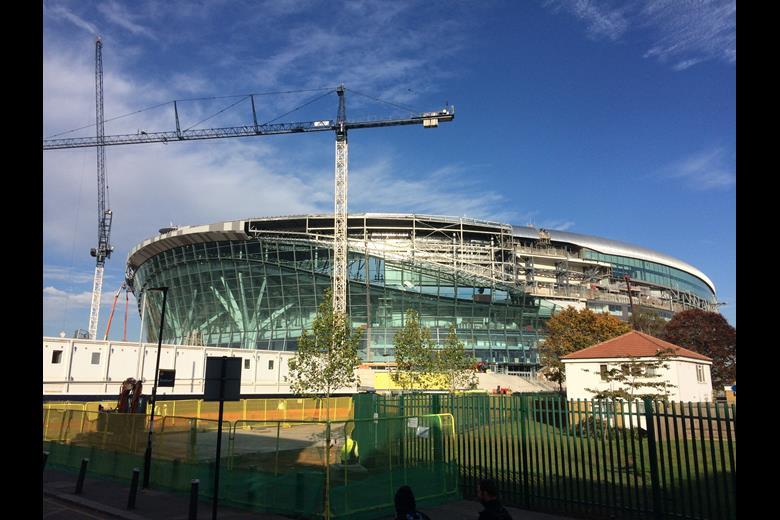In pictures: How Spurs' stadium now looks, 10 weeks after delay first ...